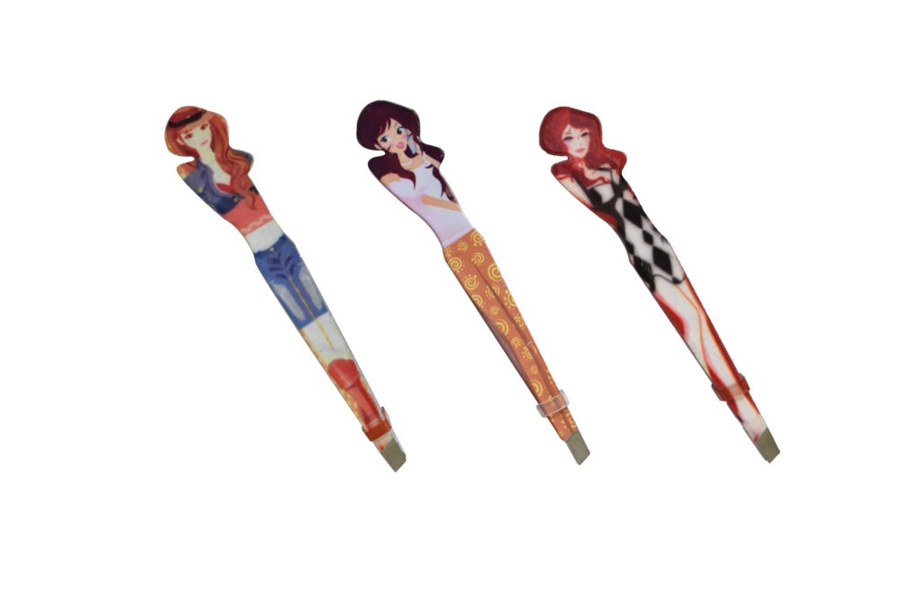 Groovy Female Character Design Slant Tip Tweezer - The Groovy Shop PH